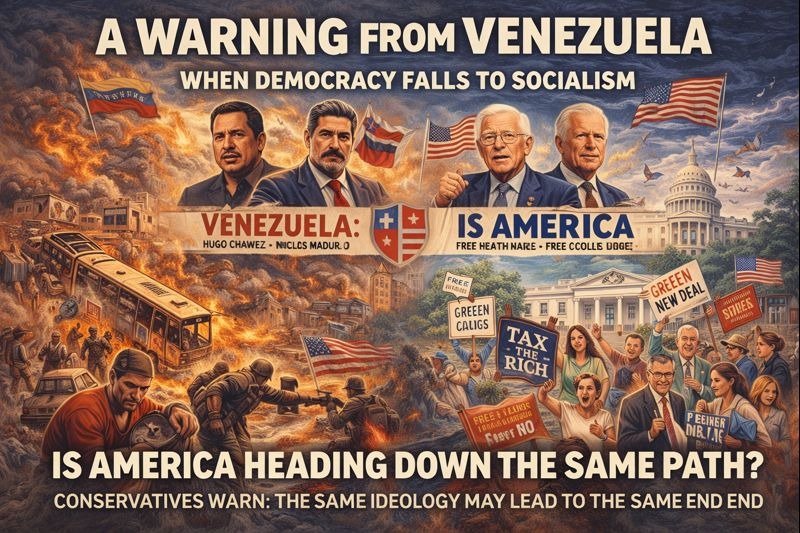 VENEZUELA'S COLLAPSE - WHAT IT WARNS AMERICA TODAY - Webbers Whipping Post